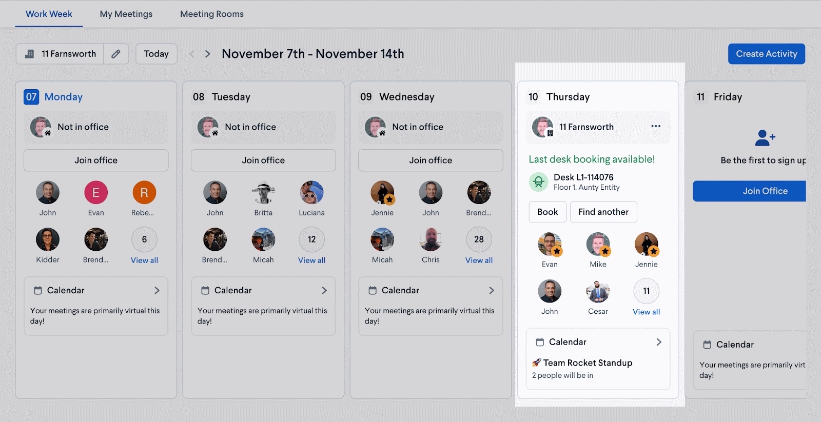 How to plan your week & see who's in the office – Robin Help Center