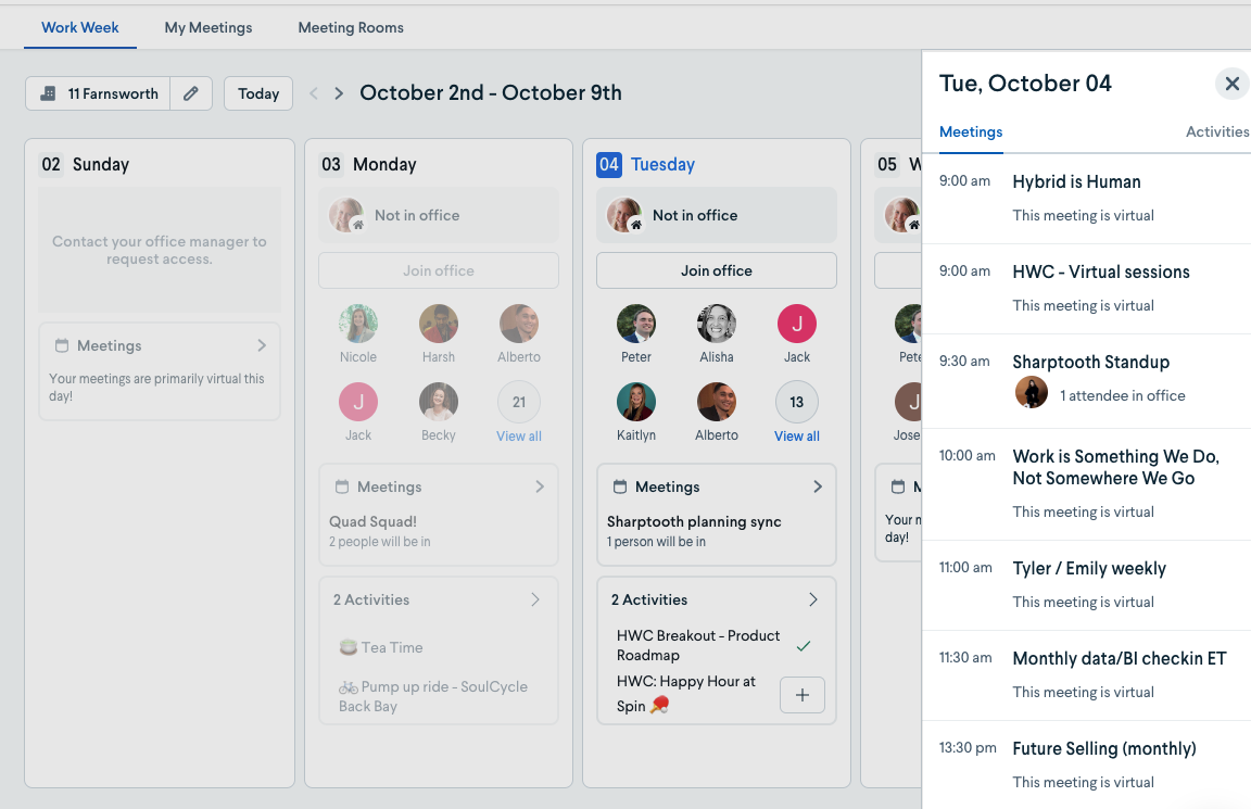 How to plan your week & see who's in the office – Robin Help Center