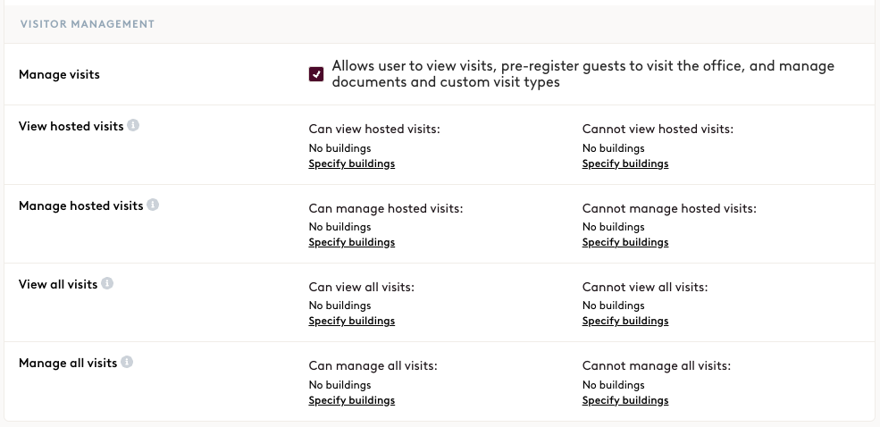 Visitor Management Roles and Permissions – Robin Help Center