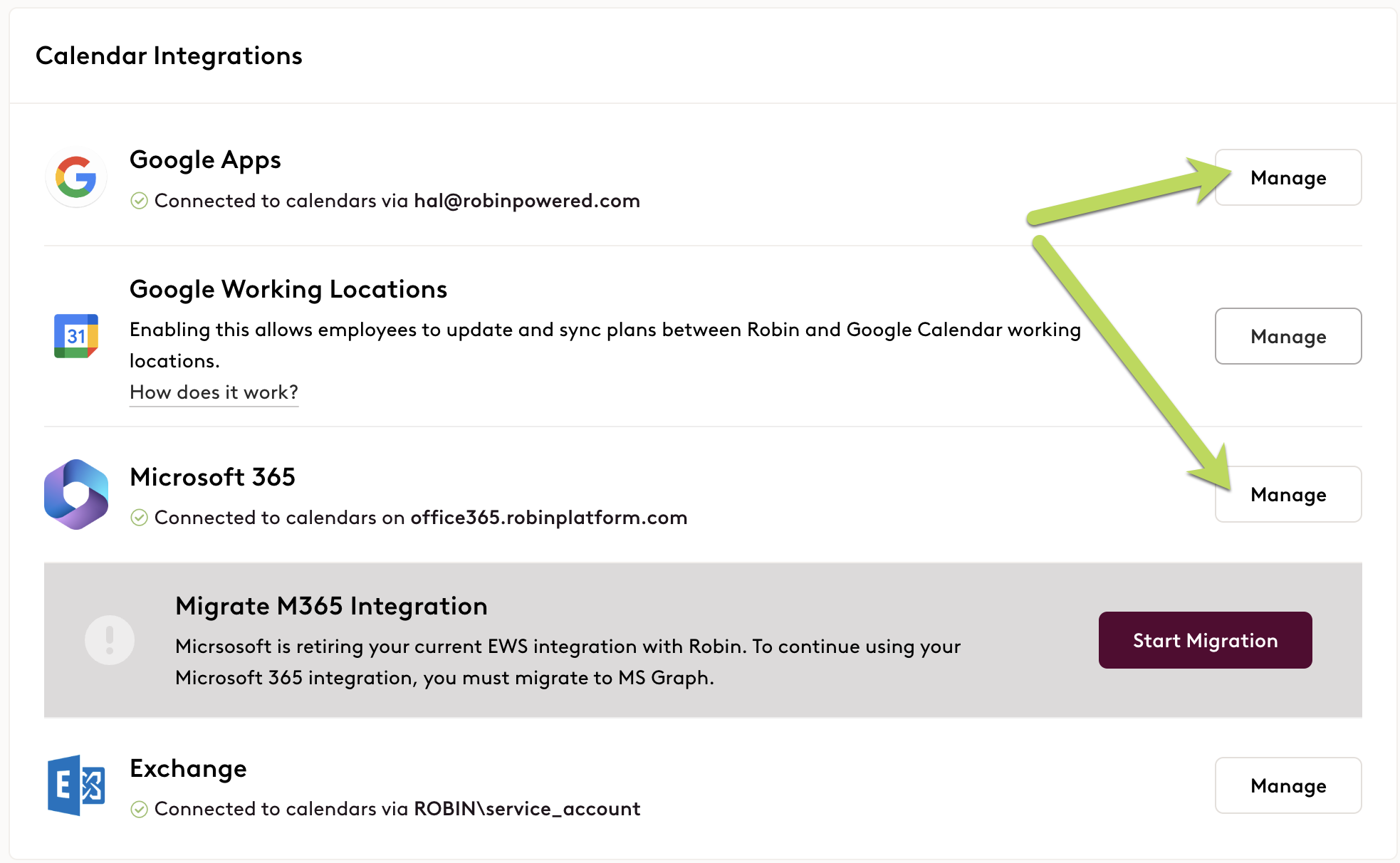Configure personal booking for users – Robin Help Center