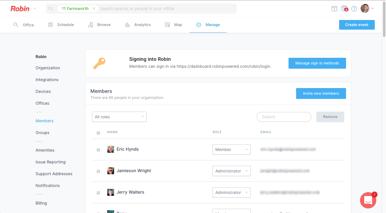 User Roles in Robin – Robin Help Center