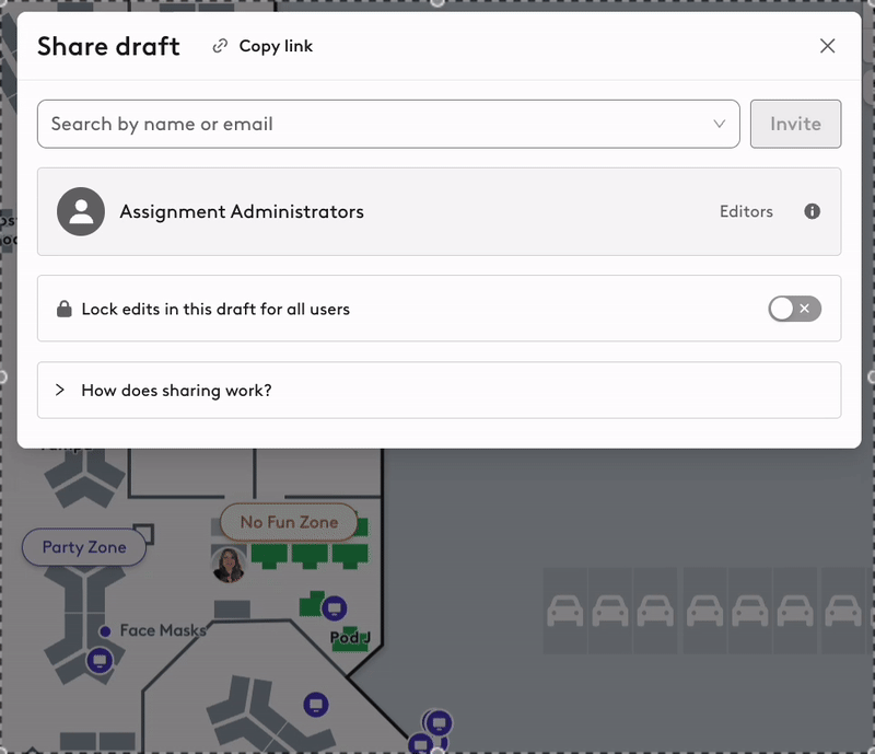 Locking and Sharing Draft Scenario Plans – Robin Help Center